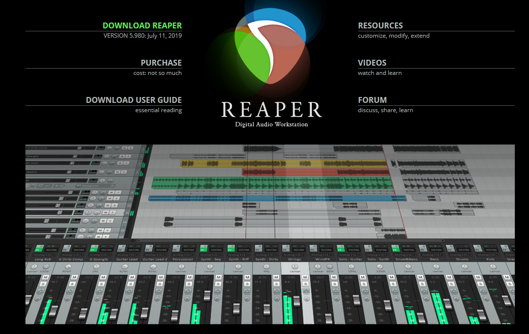Reaper2019变声软件最新版Windows-64bit下载 - 超级音效